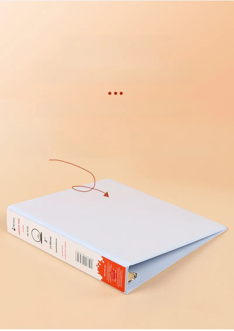 A4 Thickened PVC Insert Folder: Waterproof Loose-Leaf Binder for ...