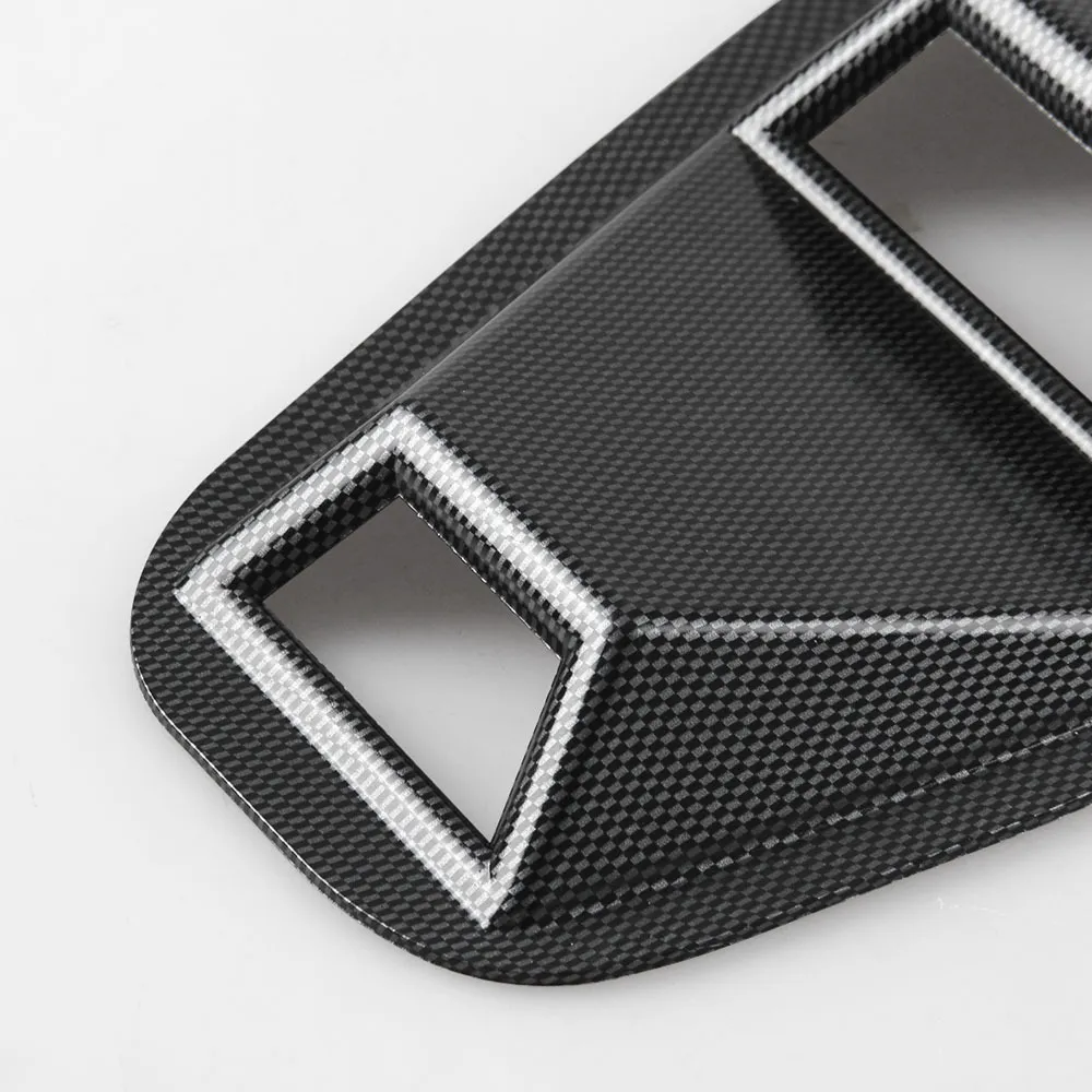 Universal Black Side Window Vent Louvers - Automotive Trim for Car ...