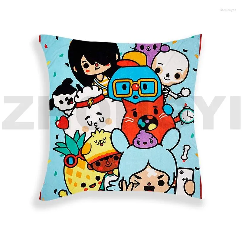 Cartoon Stickers 3D Toca Life World Game Anime Body Cover Hugs ...