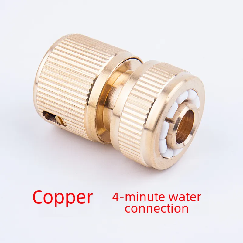 Water Connector Car Wash Water Gun Pure Copper Quick Connection Tap ...