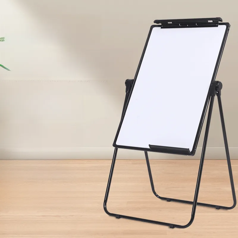 Double-Sided Magnetic Whiteboard on Stand - Adjustable Height, Portable ...