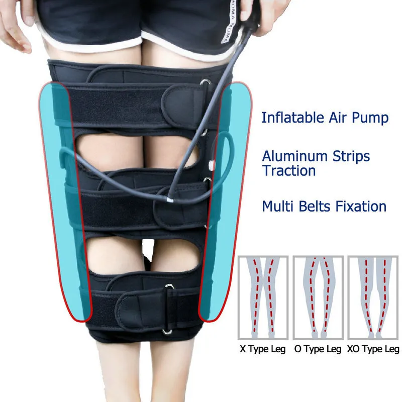 Air Leg Massager For Leg Correction: Adjustable O/X Type Leg ...