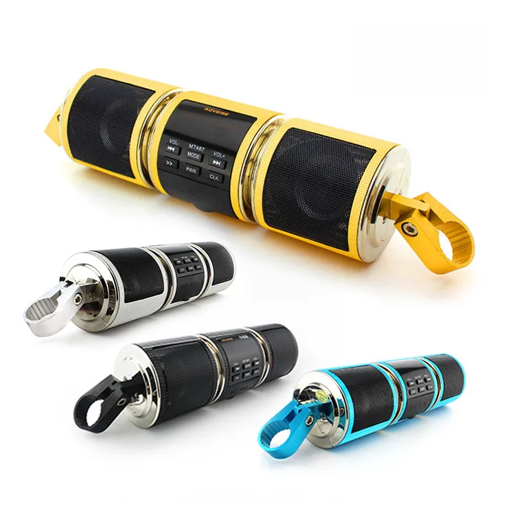 Waterproof Motorcycle Stereo with Bluetooth & MP3 Player - All-in-One ...