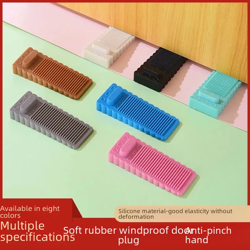 Wooden Door Stop With Anti Pinch Design: Safety & Style For Your Home ...