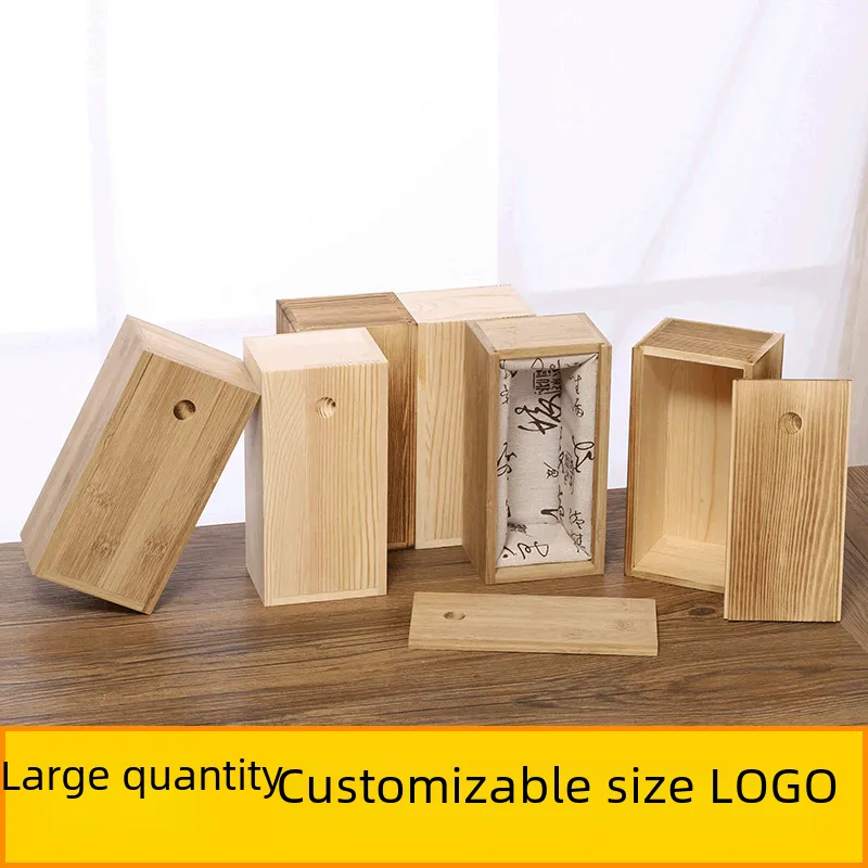 Wholesale Vintage Wooden Life Box With Pull Out Lid For Jewelry, Tea ...