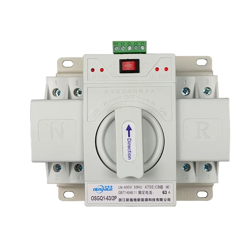 Mini Dual Power Automatic Transfer Switch - 63A, CB Level, Ideal for ...
