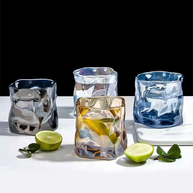 DHgate.com:Handcrafted Twisted Glass Cups: Transparent Barware for ...