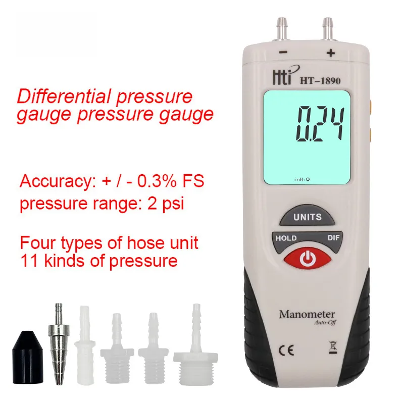 DHgate.com:Xinsitt HT1890 Digital Differential Pressure Gauge, Handheld ...