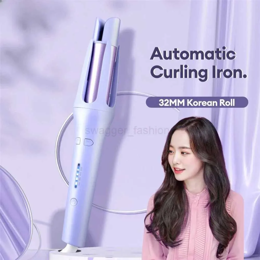 32MM Auto Rotating Ceramic Hair Curler - Effortless Curls, Professional ...