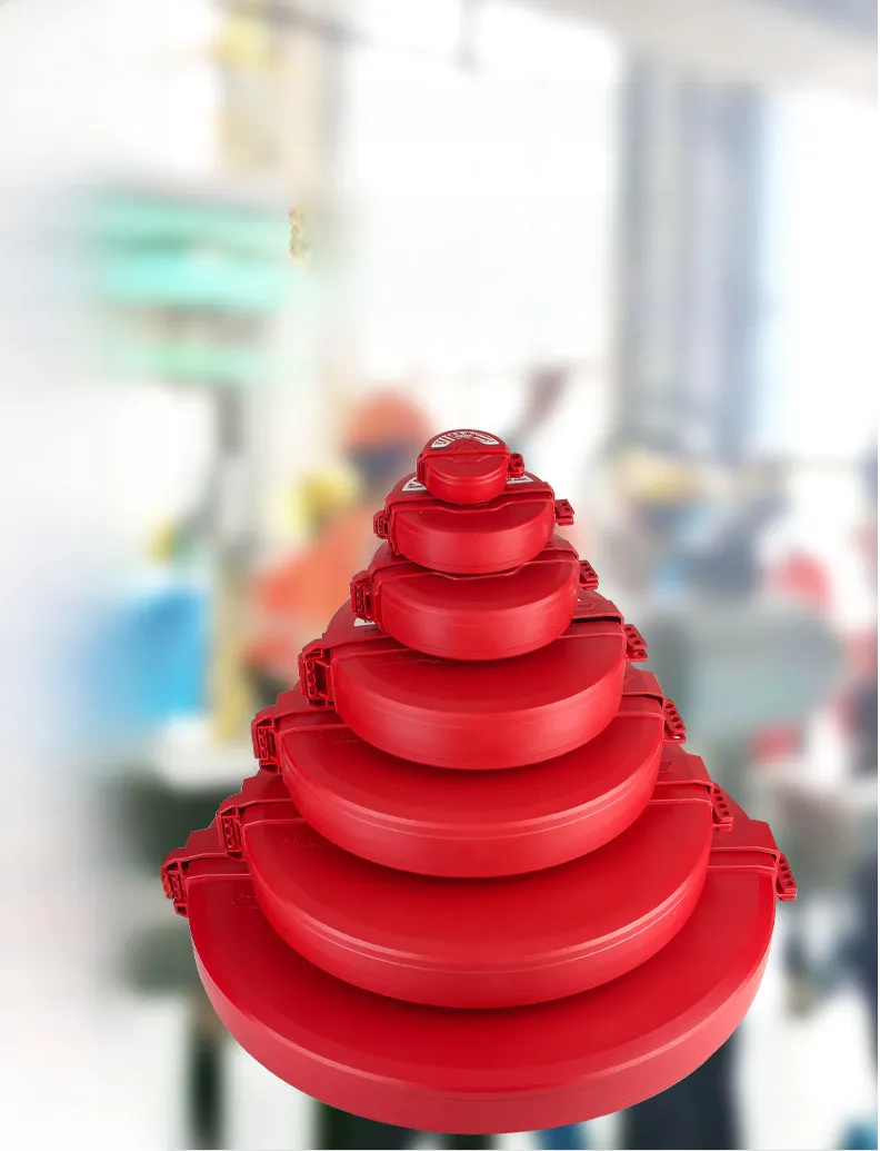 Foldable Gate Valve Lock: 25 64mm Handwheel Lock Energy Isolation For ...