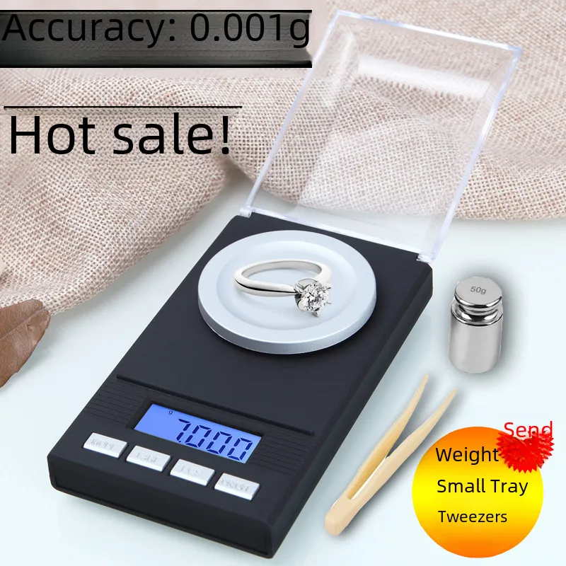DHgate.com:High-Precision Mini Jewelry Scale: 0.001g Pocket Balance for Medicines and Cosmetics ...