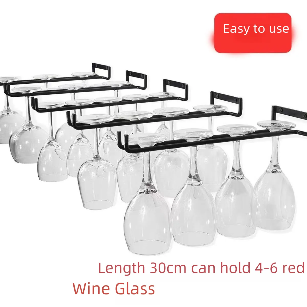 DHgate.com:Modern Iron Wine Glass Holder Rack, Ceiling Mounted Goblet ...