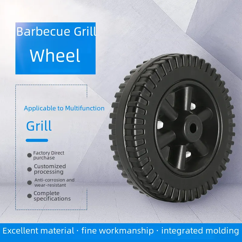 DHgate.com:Heavy-Duty BBQ Grill Casters, 6-Inch Blow Molding Wheels ...