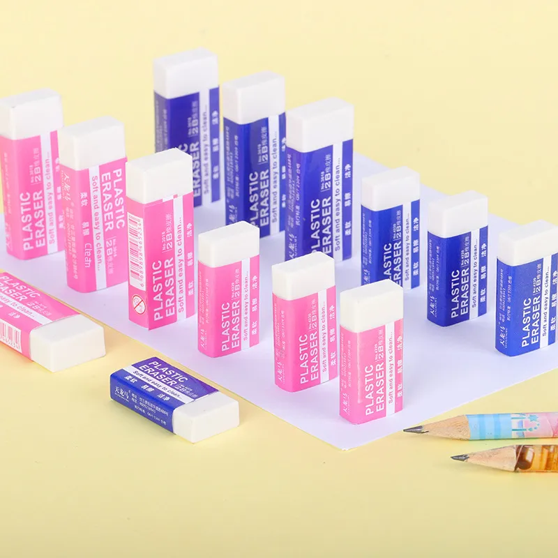 DHgate.com:Soft White Rectangular Erasers for School Kids, Set of 20 ...