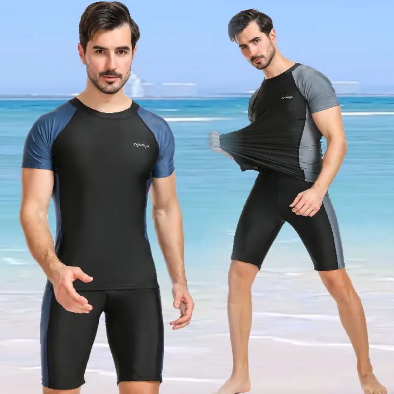 Men's Swim & Sun Protection Suit: Training, Sports, & Plus Size Options ...