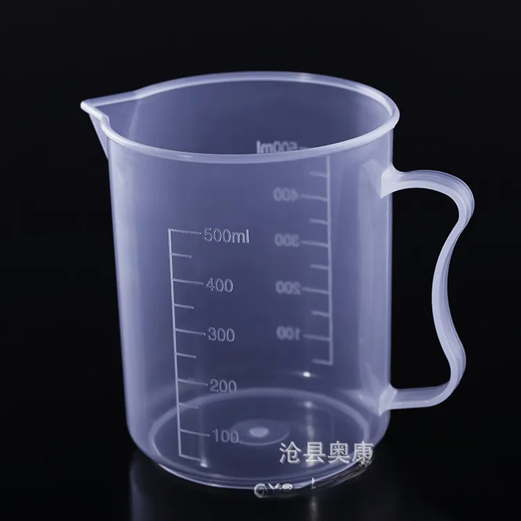 DHgate.com:500ml Lab Measuring Cup with Markings - Sturdy Plastic ...
