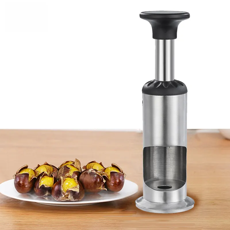 DHgate.com:Stainless Steel Chestnut Opener - Effortless Multifunctional ...