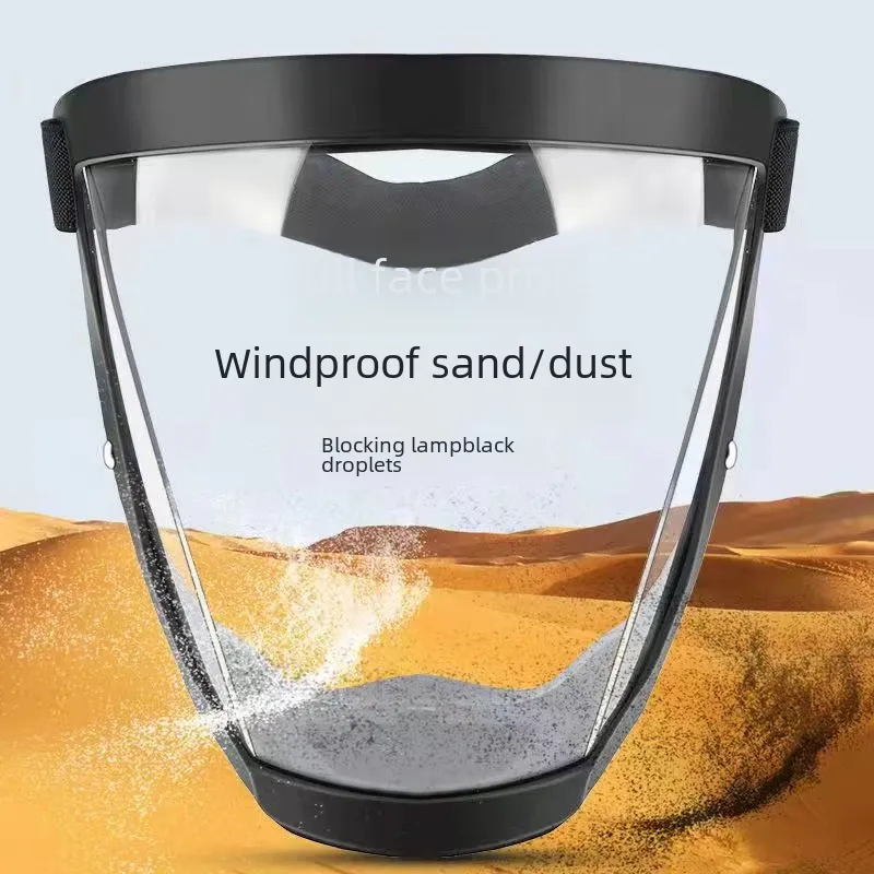 DHgate.com:Full-Face Transparent Anti-Fog Horse Head Riding Mask for ...