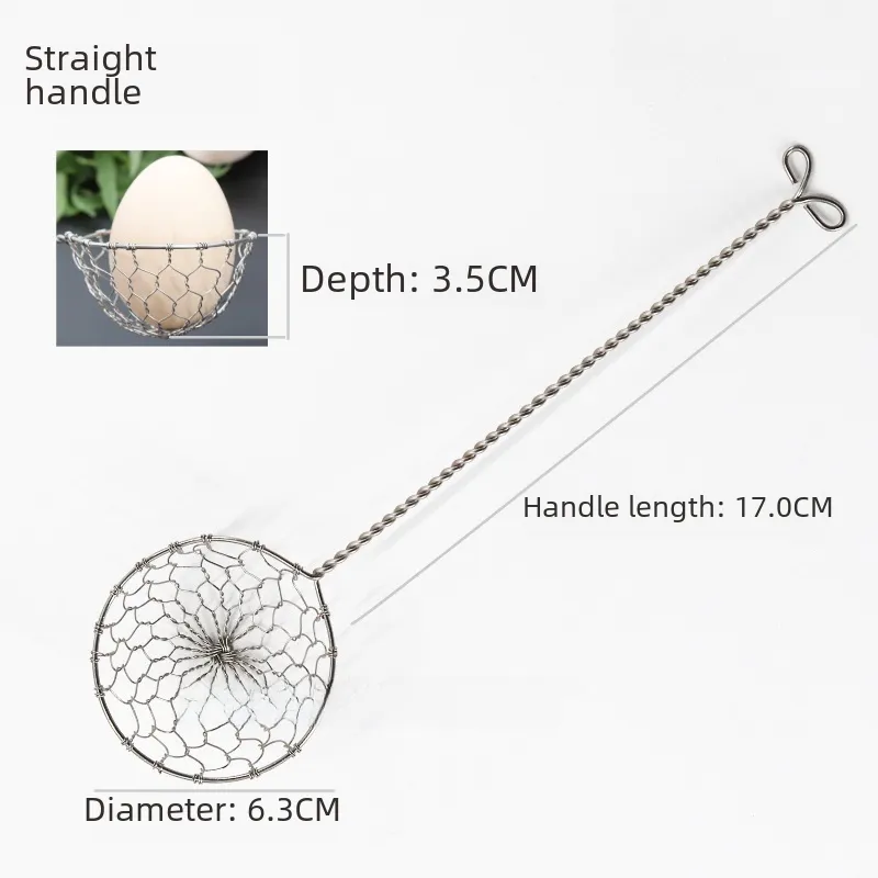 DHgate.com:304 Stainless Steel Hand-woven Hot Pot Skimmer Mesh Spoon ...