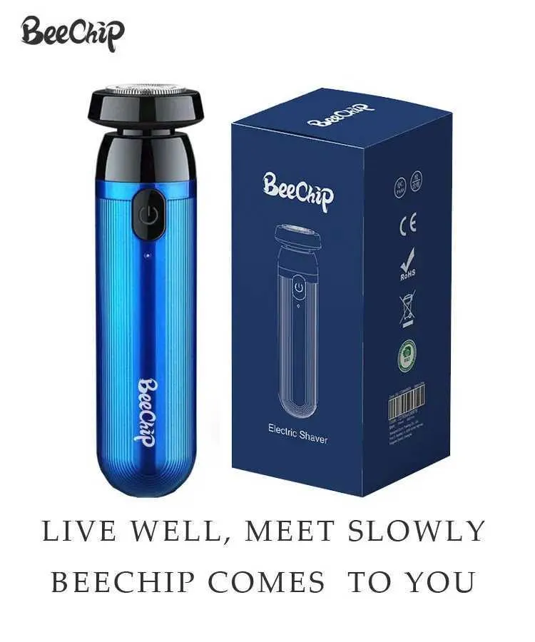 Mini Portable Electric Shaver: High-Speed Rechargeable Razor for Men ...