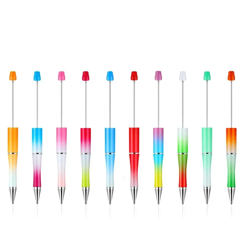 Bead Pens: Plastic DIY Ballpoint Pens For Crafts, Office And Gifts Bulk ...