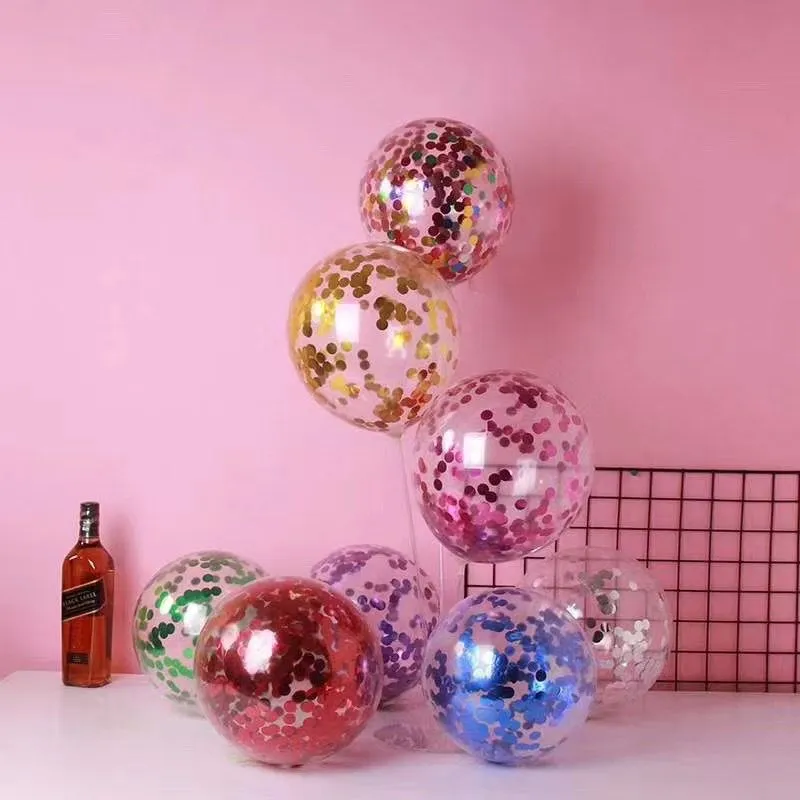 DHgate.com:Colorful 12-inch Aluminum Foil Confetti Sequin Balloons for ...