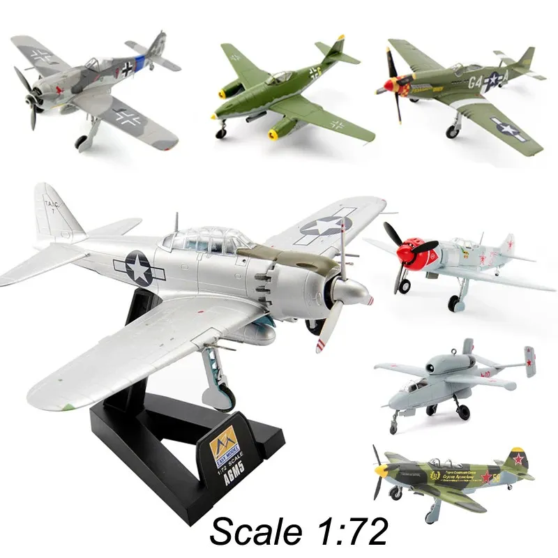 Toy Fighter Plane: 1/72 Scale Military Aircraft Model, Display ...