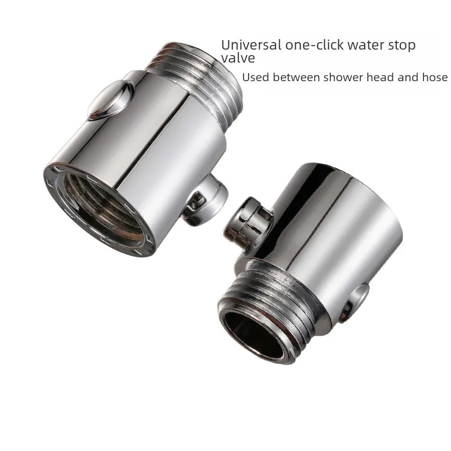 RV Shower Flow Stop Valve: One-Key Water Controller & Hose Link - Water ...