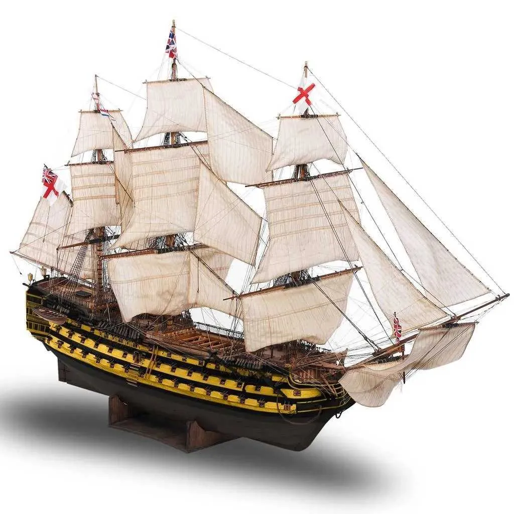 Model Building Kits Scale Model HMS Victory Ship Model Kits Simple ...