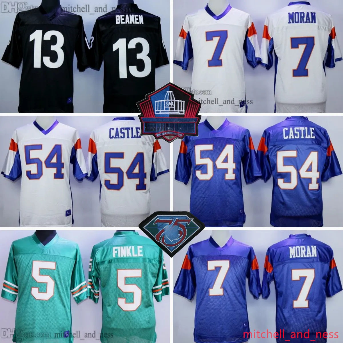 Classic Football Jerseys: Retro Movie Throwback Stitch Jerseys Thad ...