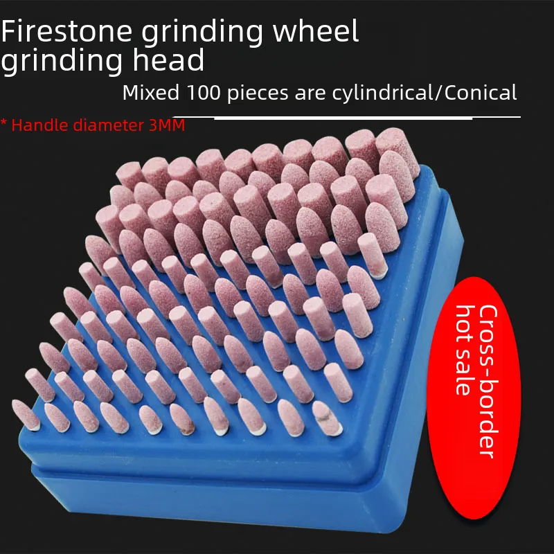 Premium Cylinder Grinding Head Set - Torch Shape, 3mm Pole - Shop Now ...