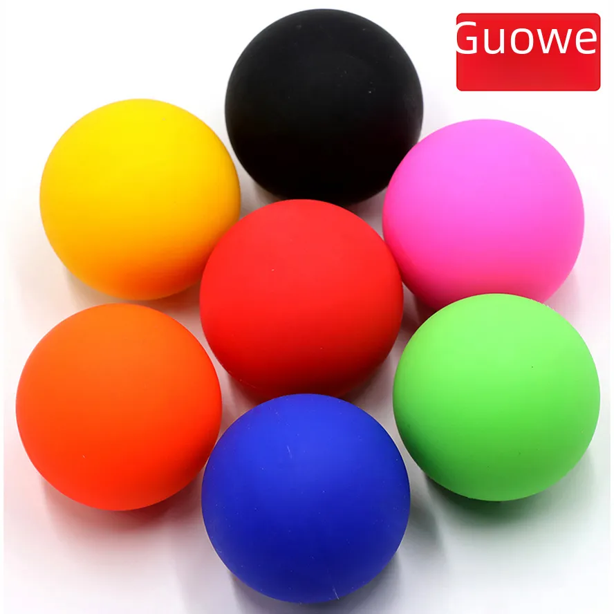 DHgate.com:3CM Silicone Massage Ball, Single Yoga Ball for Muscle ...