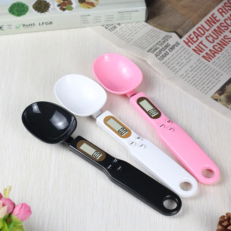 Precision Electronic Kitchen Scale Spoon for Weighing Food, Portable ...