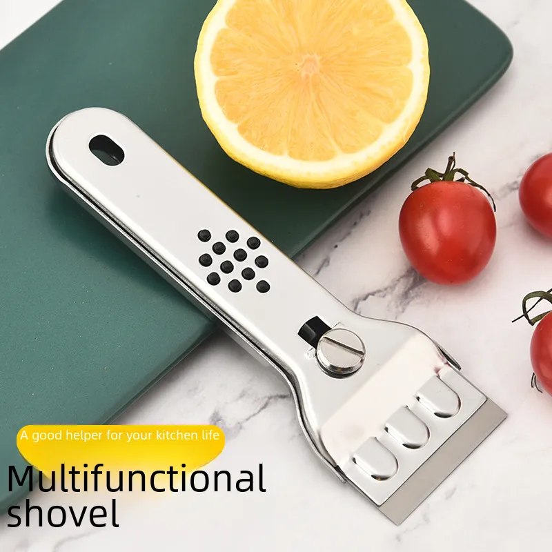 Stainless Steel Multifunctional Cleaning Scraper: Kitchen Ventilator ...