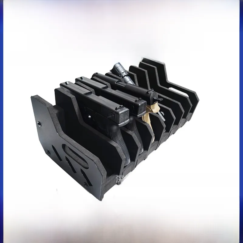 Gun Rack Holder with EVA Foam Inner Support - Pistol Storage Rack for ...