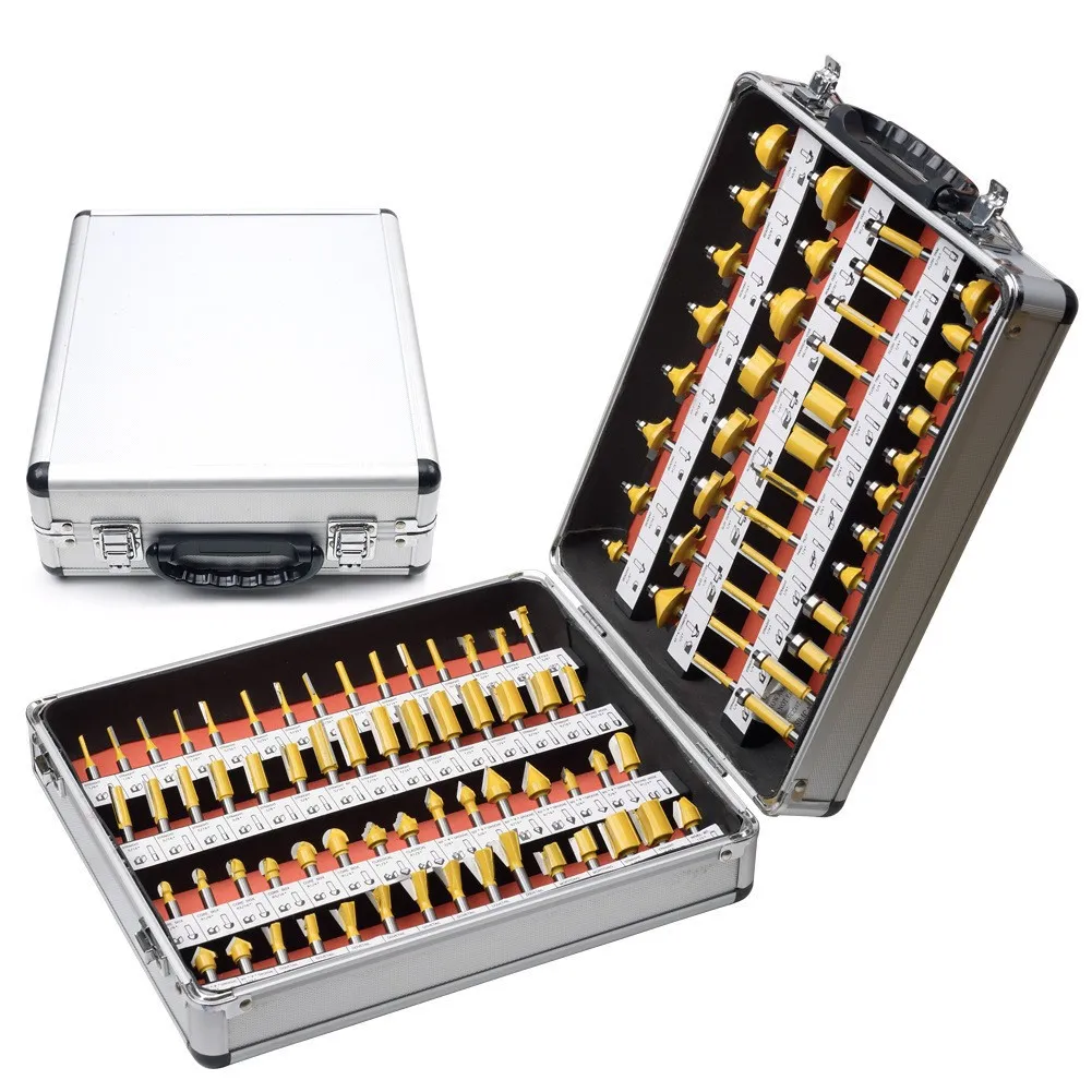 DHgate.com:1/4 Handle 100PCS Tungsten Steel Milling Cutter Set Rotary ...