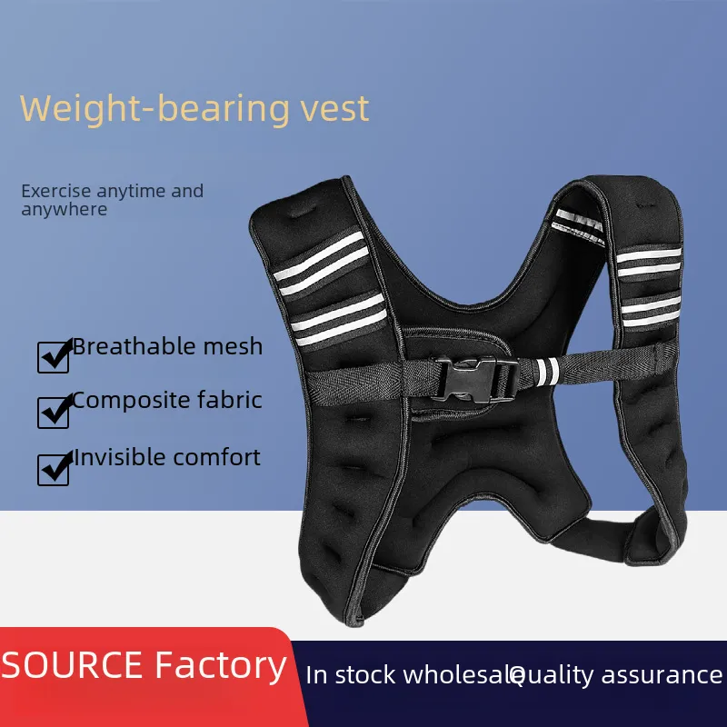 Plate Loaded Weight Vest Adjustable Training Vest For Men And Women ...