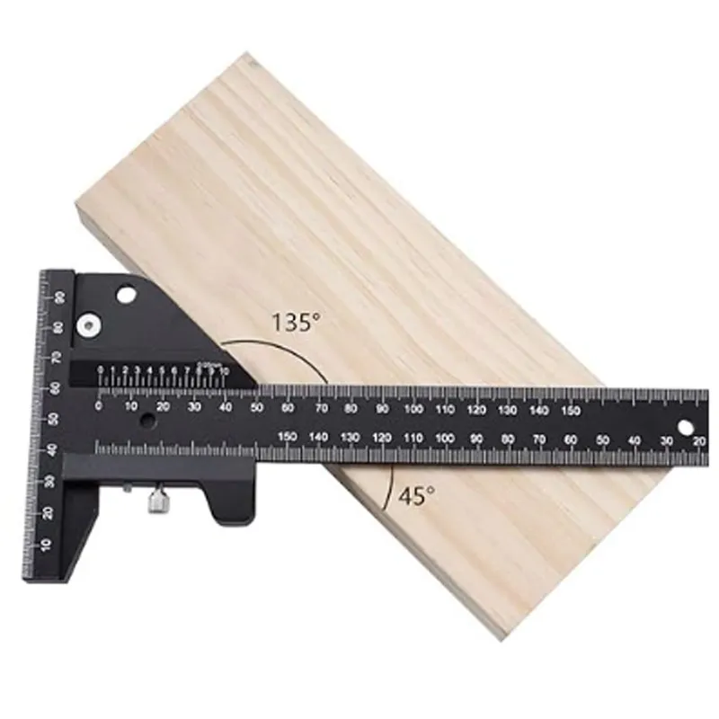 DHgate.com:High-Precision T-Type Marking Ruler: 45°, 90°, and 135 ...