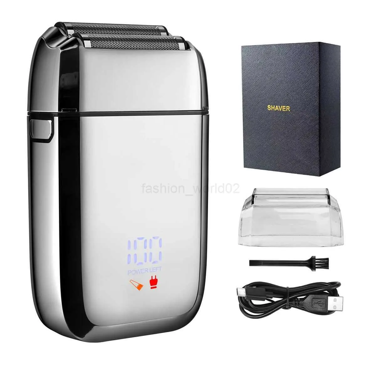 Kikido Professional Electric Shaver Rechargeable Beard Trimmer Rasoir ...