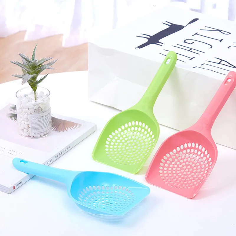 Convenient Pet Zone Smart Scoop Tool: Fine Hole Cat Shovel With Holes ...
