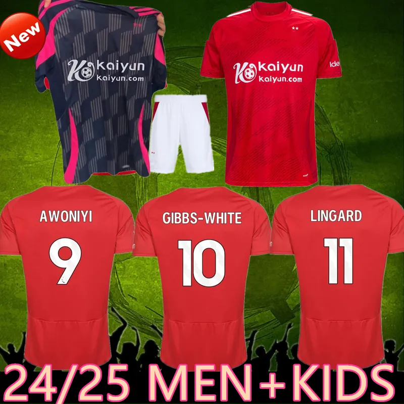 Nottingham Forest Soccer Kits With GRABBAN Johnson, Forest Awoniyi ...