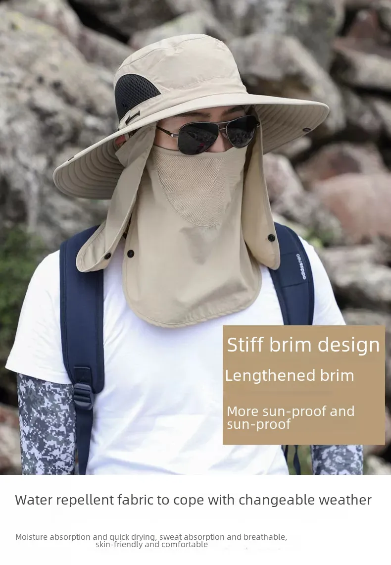 UV Protection Sun Hat: Large Brim Fishing Hat for Outdoor Travel - Shop ...