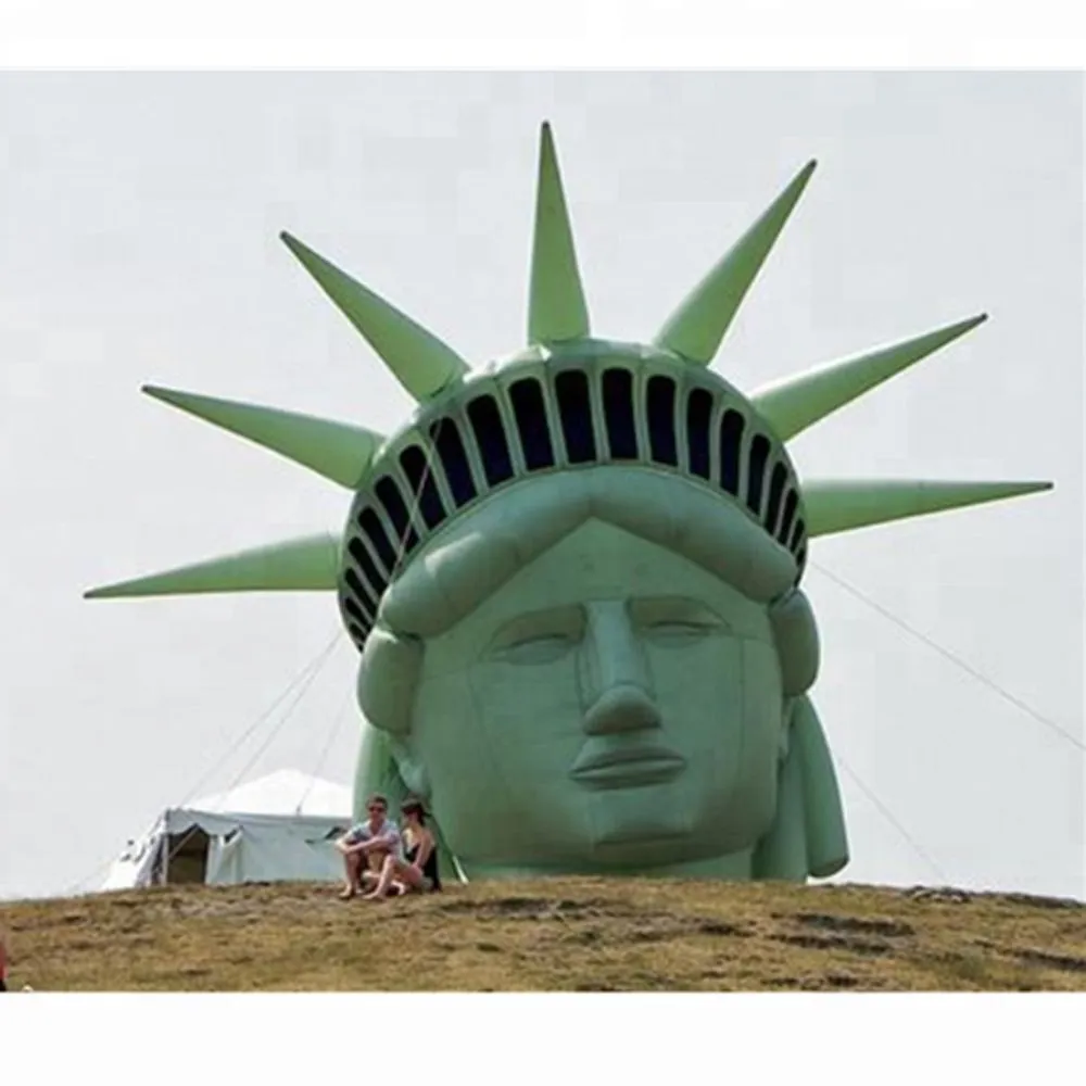 Wholesale 20ft Giant Inflatable Statue Of Liberty Head Balloon Man ...