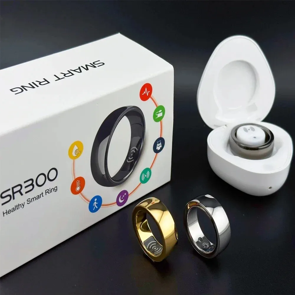 DHgate.com:SR300: Health-Tracking Smart Ring with Heart Rate, Blood ...