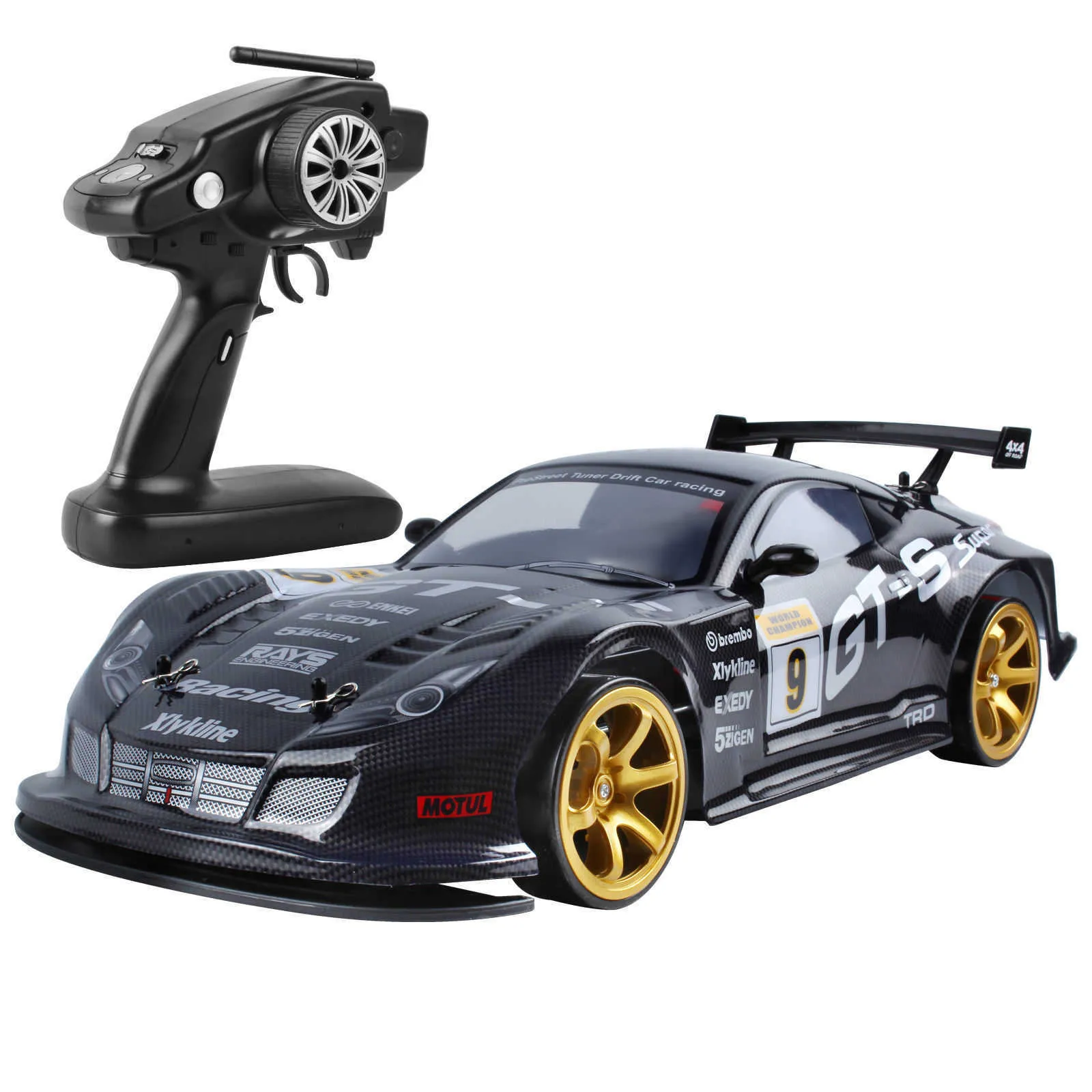 Electric RC Car CSOC RC Racing Drift Car 70 km/h 110 Remote Control ...