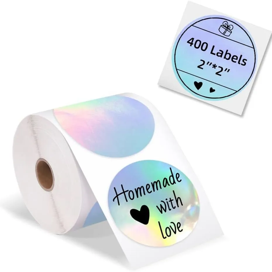 Laser Color Waterproof Stickers: Oil-Proof, Anti-Scratch, DIY Adhesive ...