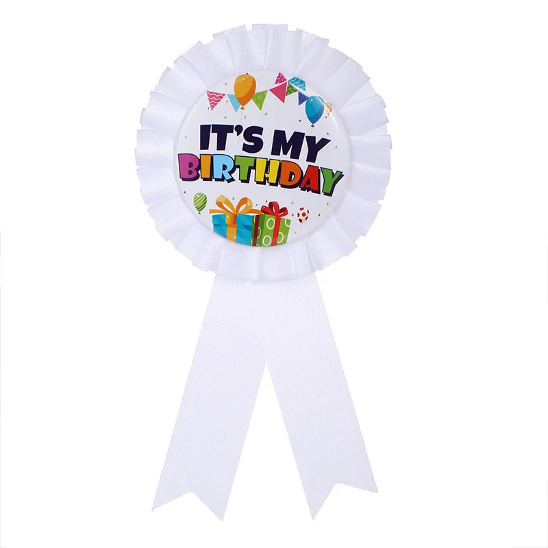 Blank Tinplate Badges with Lace Edge - Customizable Birthday Party ...
