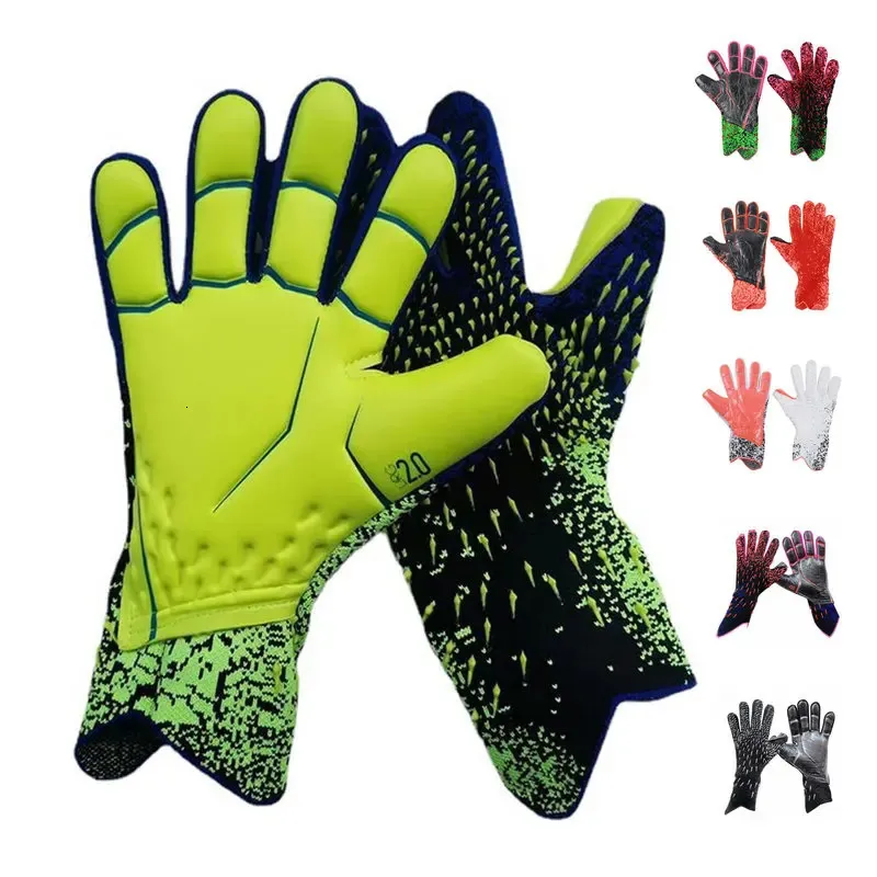 Soccer Goalkeeper Gloves Youth Protective Grip Football Gloves For ...