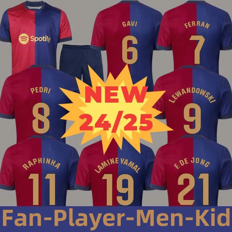Barcelona 2022 23 Football Kits 24/25 GAVI Fan Player Version For Men ...