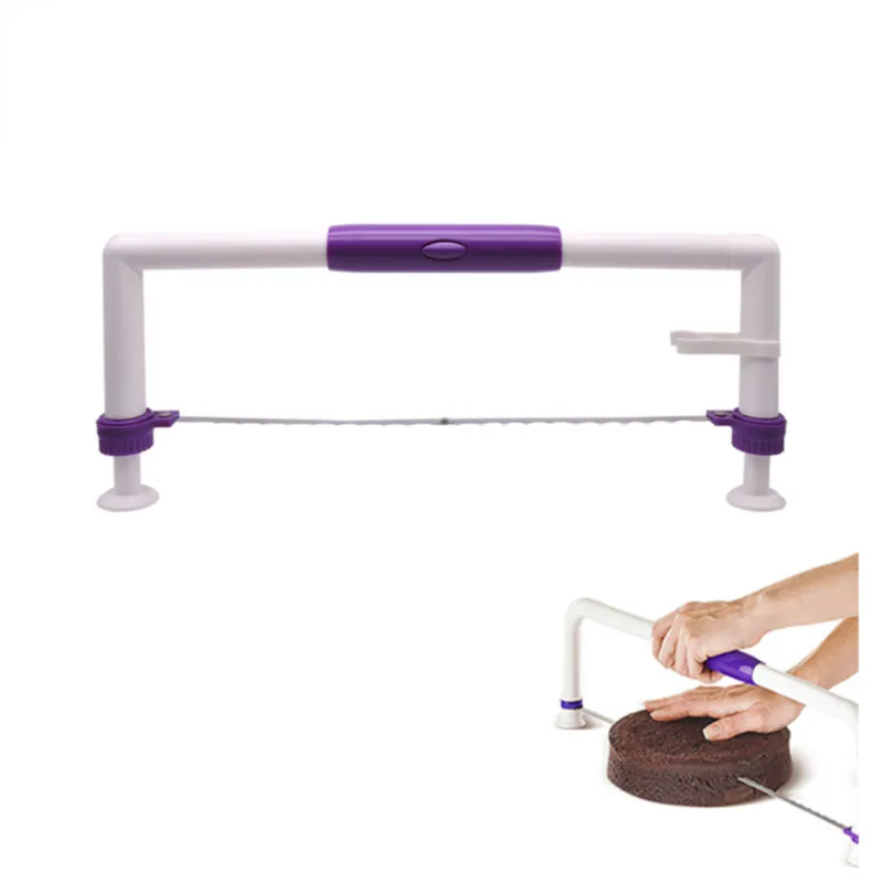 Folding Adjustable Cake Leveler Chef Professional Stainless Steel Cake ...